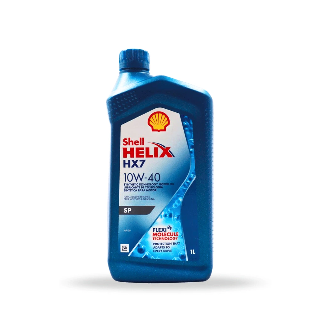 SHELL HELIX HX7 10W-40 SP - SEMI SINTÉTICO - QT 1Lt. - Lubrigo